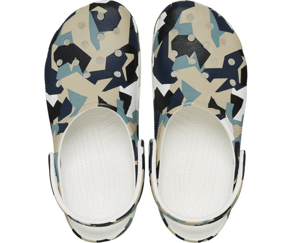 Geo Camo Clog - White/Multi - Crocs Schweiz