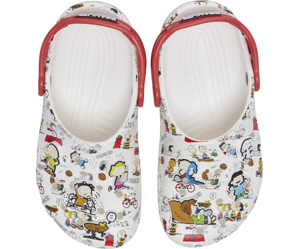 K's Peanuts Classic Clog - White/Multi - Crocs Schweiz