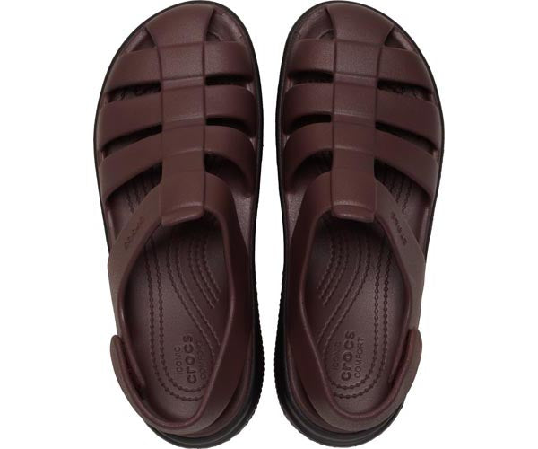 Stomp Fisherman Sandal - Mocha - Crocs Schweiz